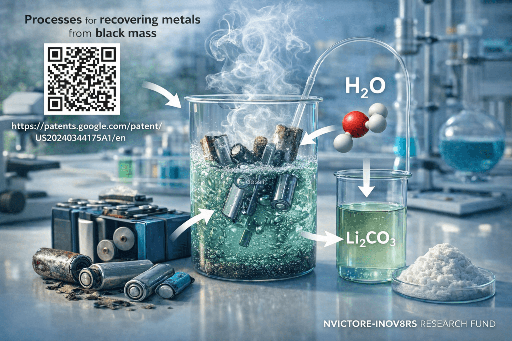 Revolutionary Lithium Recycling Using CO2 and Water